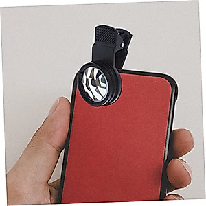 FONDOTIN Phone Camera Jitterbug Smart Phone Smartphone Smart Phones Camera kit Phone Lens kit Phone Lens with Clip Tablets Lens Plastic Filters Lens Mobile Phone Lens Phones Lens Clip-on