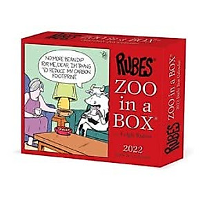 2024 RUBES ZOO IN A BOX DESK CALENDAR WITH 2 FREE YEAR PLANNERS (20 DOLLAR VALUE)