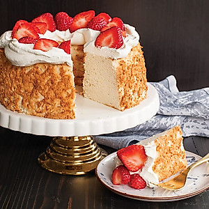 Nordic Ware Natural Aluminum Commercial 2-Piece Angel Food Pan