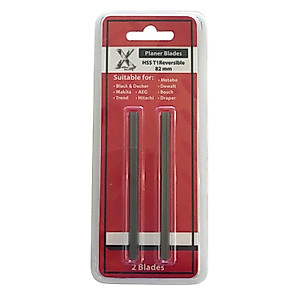 Fits Black & Decker 7696, 79-699, Makita D-16966 Planer Blades, 3-1/4" HSS Jointer Knives, Made by Xcalibur Tooling - Pack of 2