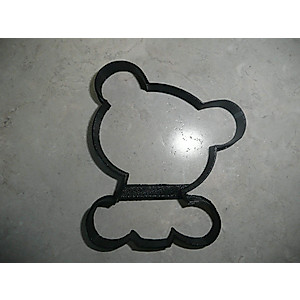 BABY BEAR OUTLINE CUB WOODLAND CREATURE FOREST ANIMAL COOKIE CUTTER MADE IN USA PR3640