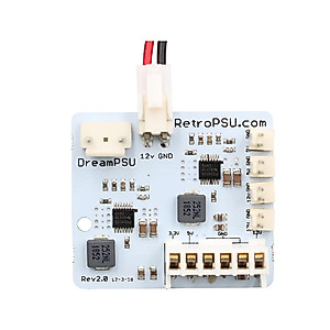 KKirafairy 12V DC Power Supply Board Console Repair Part for SEGA Dreamcast DC DreamPSU, As Picture Show, 4.7*4.3cm