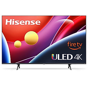 Hisense 50-inch ULED U6 Series Quantum Dot QLED 4K UHD Smart Fire TV (50U6HF, 2022 Model)