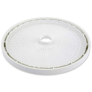 NESCO TR-2 White Plastic Round 15 1/2" Add-A-Trays, to fit 1000 Series Food Dehydrators, 2 Pack