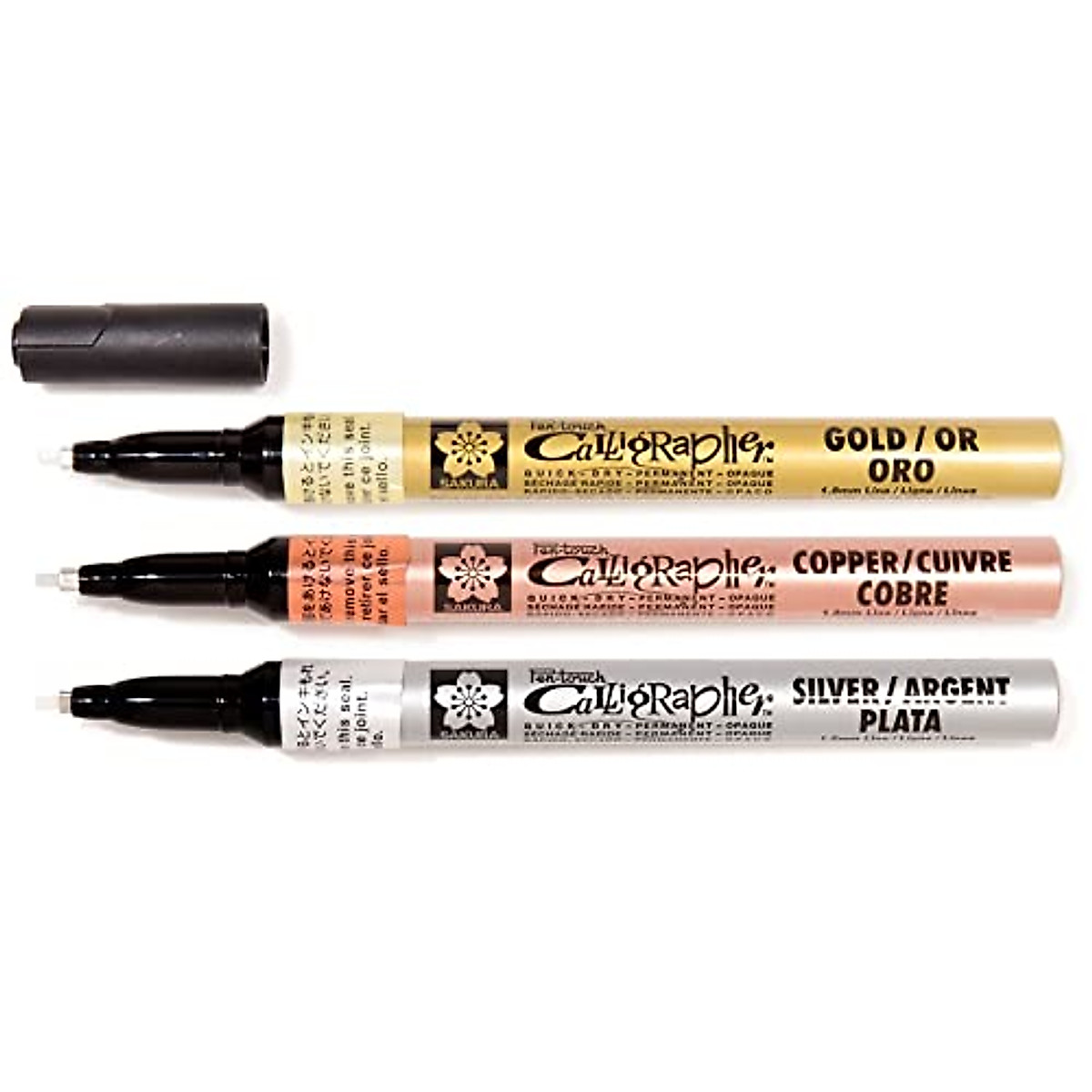 SAKURA Pen-touch Calligraphy Pen Fine Gold