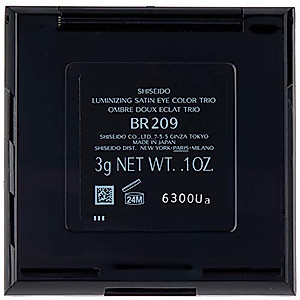 Shiseido Shiseido luminizing satin eye color trio - #br209 voyage, 0.1oz, 0.1 Ounce