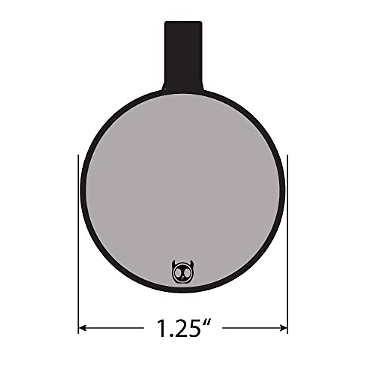 Silent Dog Tag Personalized with 5 Lines of Custom Deep Engraved Durable Soundless Silicone Pet ID Name Tag Round Designer Green