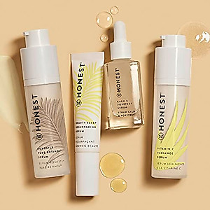 Honest Beauty Honestly Pure Nightly Retinyl Serum | Moisturizes, Exfoliates, Reduces Fine Lines + Wrinkles | Retinyl Linoleate + Hyaluronic Acid | Vegan + Cruelty Free | 1 fl oz