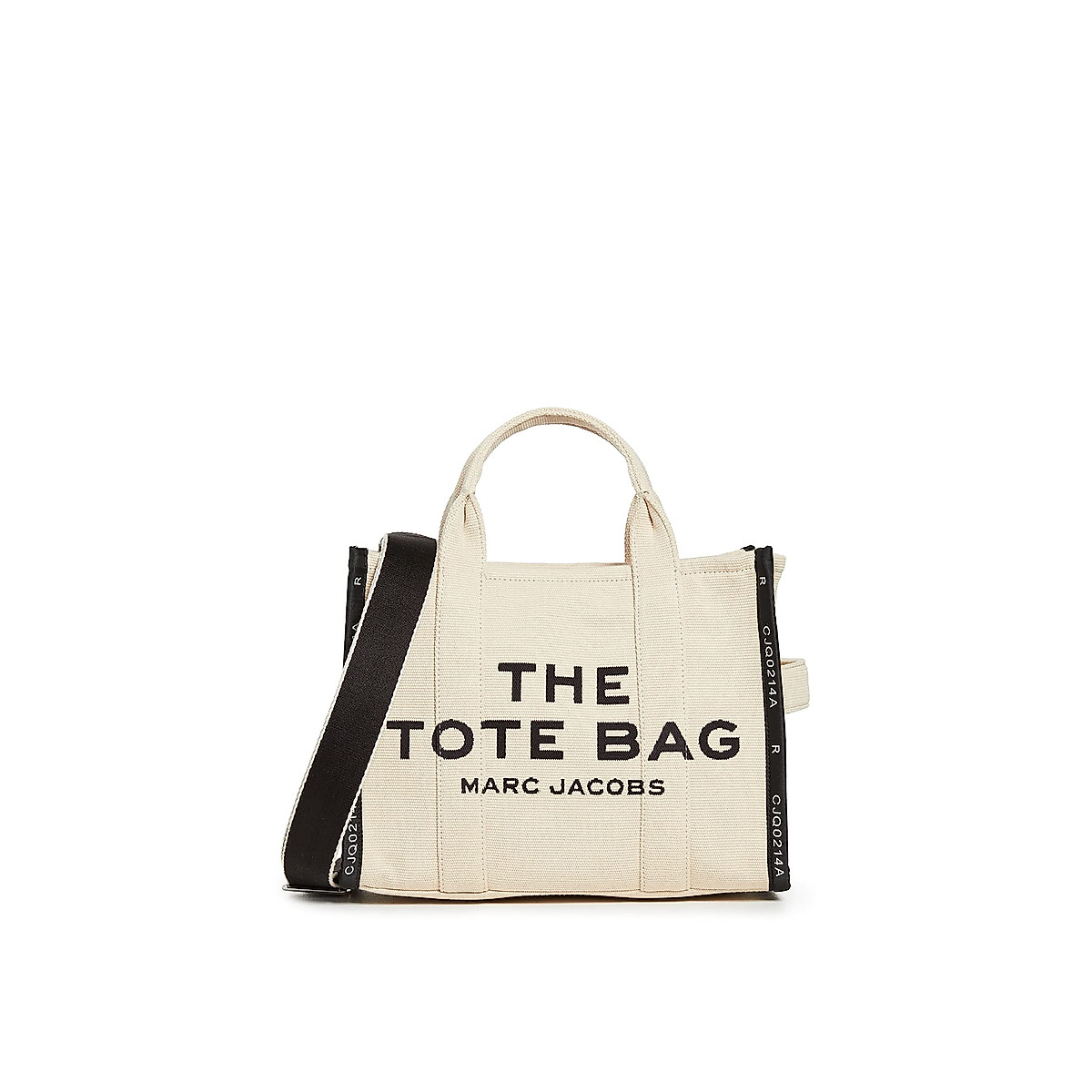 Marc Jacobs Women's The Jacquard Medium Tote Bag, Warm Sand, Tan, Graphic, One Size