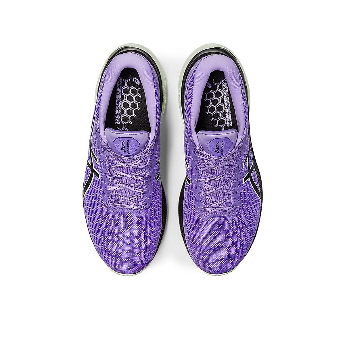 ASICS Women's GT-2000 11 GTX Running Shoes, 10, Digital Violet/Black