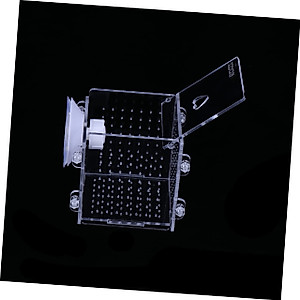 2 Pcs Baby Fish Incubator Aquatic Pet Supplies Fish Acrylic Incubator Fish Tank Tool Fish Hatchery Cage
