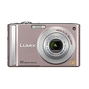 Panasonic Lumix DMC-FS20P 10MP Digital Camera with 4x Wide Angle MEGA Optical Image Stabilized Zoom (Pink)