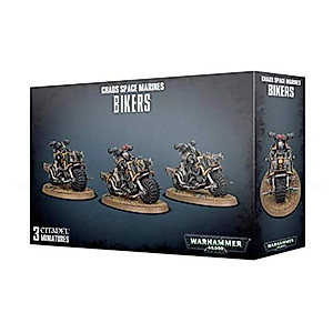 Warhammer 40k - Chaos Space Marines Chaos Bikers -- GW-43-08 (2019)