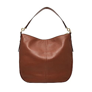 Fossil Women's Jolie Leather Hobo Purse Handbag, Brown (Model: ZB1434200)