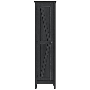 Ameriwood Home SystemBuild Storage Cabinet, Black Oak