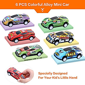 HAENPLE Toddler Toys for 3-5 Year Old Boys,Cars Truck Toys Transport Carrier Set,Valentines Day Gifts for Kids,Die-cast Vehicles Includes 12 Mini Toy Cars Easter Gifts for Kids Boy Age 3-7