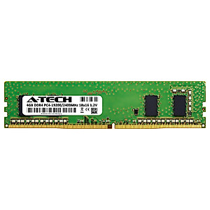 A-Tech 4GB RAM Replacement for Samsung M378A5244CB0-CRC | DDR4 2400MHz PC4-19200 1Rx16 1.2V UDIMM Non-ECC 288-Pin DIMM Memory Module