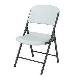 Lifetime 2802 White Folding Chair