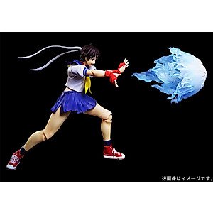 Bandai Tamashii Nations S.H.Figuarts Sakura Kasugano "Street Fighter" Action Figure, Multi-colored, 8" (BAN23895)