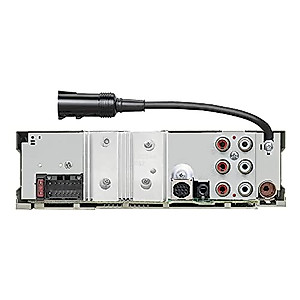 Kenwood KMR-D382BT Car & Marine Stereo - Single Din, Bluetooth Audio, CD USB MP3, Aux in, AM FM Radio SiriusXM Ready, Weatherproof, Multi Color Illumination (Renewed)