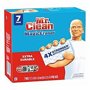 Mr. Clean 69522 Magic Eraser Extra Durable Cleaning Pads with Durafoam, 7-Ct. - Quantity 8