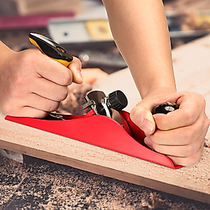 Lanties Hand Planer with 2 Inch Blade Adjustable Smoothing Wood Plane Universal Bench Plane for DIY Door Installation Woodworking Trimming