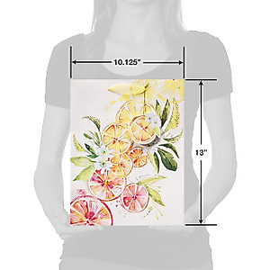 Papyrus Gift Bags with Tissue Paper (Citrus) for Birthdays, Weddings, Bridal Showers, Baby Showers and All Occasions (2 Bags, 1 Large 13", 1 Medium 9", 8-Sheets)