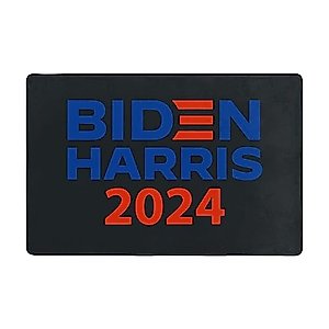 Joe Biden 2024 Carpet Non-Slip Doormat Flannel Floor Mat for Office 36 X 24 in & 72 X 48 in