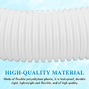 1-1/4 Inch x 3ft Pool Skimmer Hose Replacement for Intex Above Ground Pool Skimmer Pump Transfer Hose