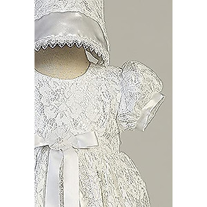 Baby Girl Baptism Dress Christening Dresses for Baby Girl White Baptismal Gown Vestido de Bautizo para Niña 6 Months Girls' Outfit Infant Newborn Babies bautismo Bebes ropones babtism 3