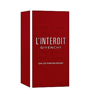 Givenchy L'interdit Rouge Eau De Parfum Spray for Women, 1.7 Ounce
