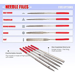 HOPLEX Model Tools Kit 20 in 1 Adults Hobby Building Tools Set Basic Tools with Nippers Tweezers Needle Files Polishing Bars for Car Airplane Model Building Repairing and Fixing