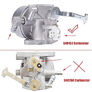 640152 Carburetor for Tecumseh 640152A 640023 640051 640140 640260B HM80 HM90 HM100 8hp -10hp Tecumseh engine Coleman PowerMate 5000 watt generator Carb with Air Filter Spark Plug kit