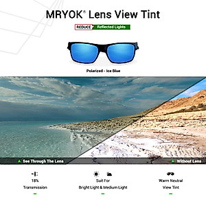 Mryok Polarized Replacement Lenses for Bose Tempo - Ice Blue