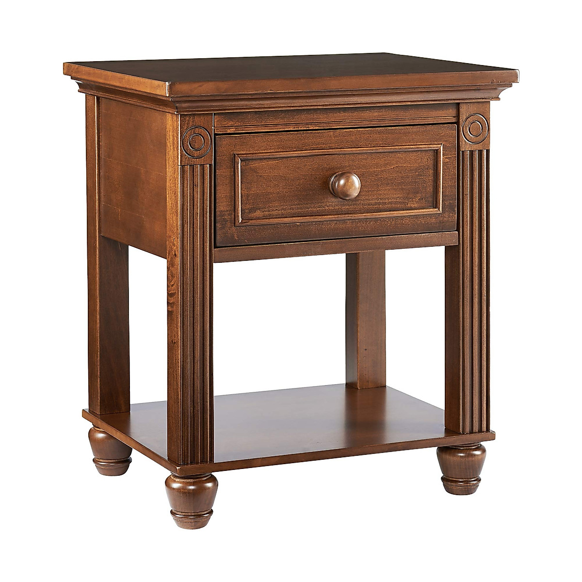 Baby Cache Montana Nightstand, Brown Sugar