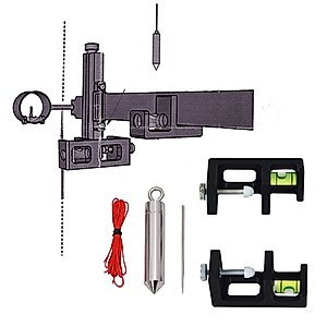 SOPOGER Archery 3rd Axis Bow Sight Level Adjustment Tuning Leveler Target Mounting Leveling Tool Combo Kit Archery Shooting Accuracy Calibrator Precision Bubble Level for Compound Recurve Bow Sight
