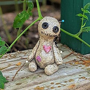 Xianxiang Incense Cone Burner, Voodoo Doll Incense Stick Holder Funny Ceramic Incense Holder Handcrafted Censer Inscent Stick Stand Resin Ornament Handmade Craft for Garden Home Decor