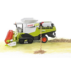 Bruder 02119 CLAAS Lexion 780 Combine Harvester, Realistic Farm Harvesting Tractor Toy, Green