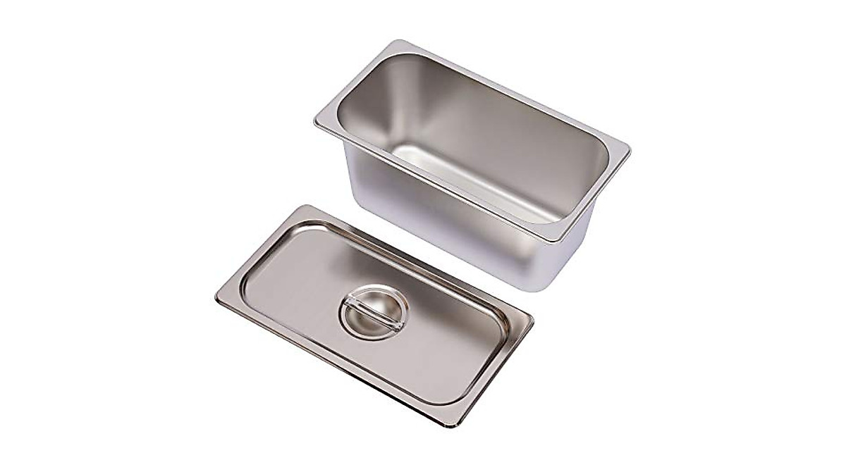 Commercial Food Warmer 6-Pan Buffet Server with Adjustable Heat