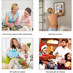 Diamond Painting Sunflower Diamond Art 5D Diamond Painting Kits for Adults DIY Paint by Numbers, Big Diamond Paintings diamond dot Gem Art Crafts for Wall Art Bedroom Home Decor(16x32 Inch),c214