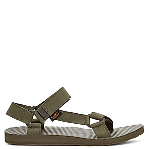 Teva Men's Original Universal Canvas Sandal, Dark Olive, 10