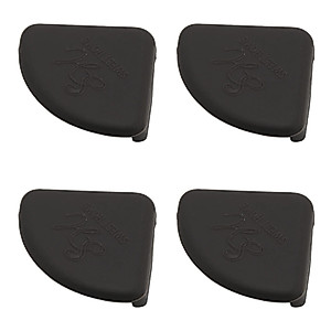 RiToEasysports Corner Furniture Guard, 30pcs Security Silicone Soft Bumper Slim Furniture Bumper for Children Infant (Black)