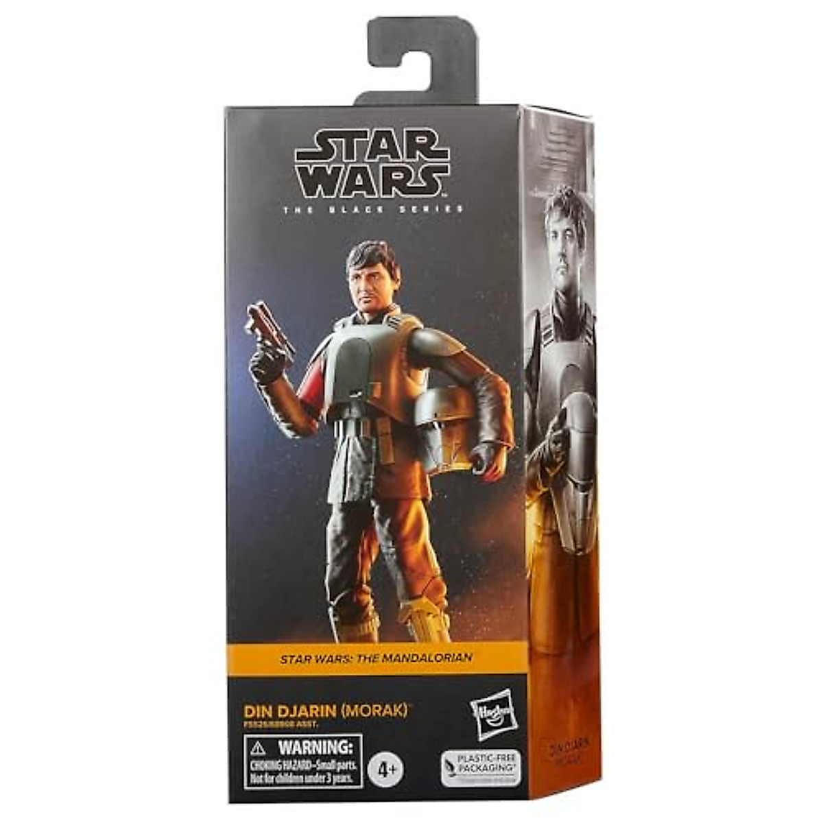 STAR WARS The Black Series Din Djarin (Morak) Toy 6-Inch-Scale The Mandalorian Collectible Action Figure, Toys for Kids Ages 4 and Up