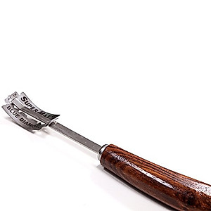 SAINT GERMAIN Premium Hand Crafted Bread Lame for Dough Scoring Knife, Lame Bread Tool for Sourdough Bread Slashing with Blades Included with Replacement with Authentic Leather (Style 2)