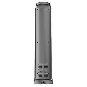 Lasko Oscillating Ceramic Tower Space Heater with Logic Center Digital Remote Control, Adjustable Thermostat, Timer, 2 Heat Settings, Overheat Protection, 29 Inches, Gray, 5572