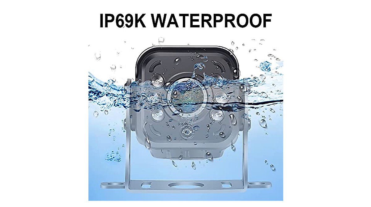 Rohent RV Backup Camera: HD 1080P, DVR, 7" Monitor for Trucks