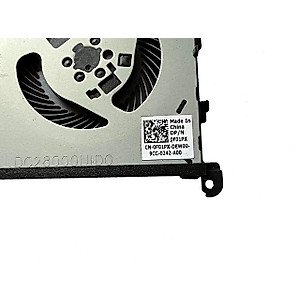 HK-Part Fan for Dell Precision 5540 XPS 15 (7590) (9570) Left Side CPU Cooling Fan - F01PX 0F01PX