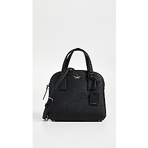 Kate Spade New York Women's Small Lottie Satchel, Black, One Size