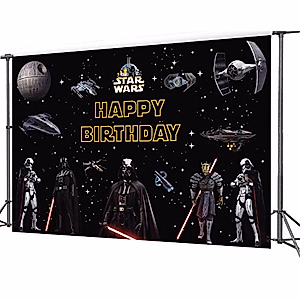 7x5FT Star Wars Photography Vinyl Photo Background for Kids Birthday Party Backdrops Decoration