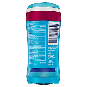 Secret Fresh Antiperspirant Deodorant for Women, 72hr Breathable Sweat & Odor Protection, Instant Freshness & Gentle, PH Balancing Minerals, Clear Gel, Refreshing Berry Scent, 2.6 oz (Pack of 2)
